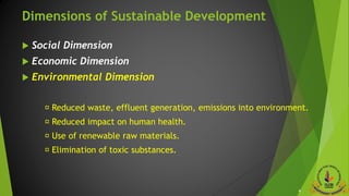 Sustainable development and environment pollution | PPTX
