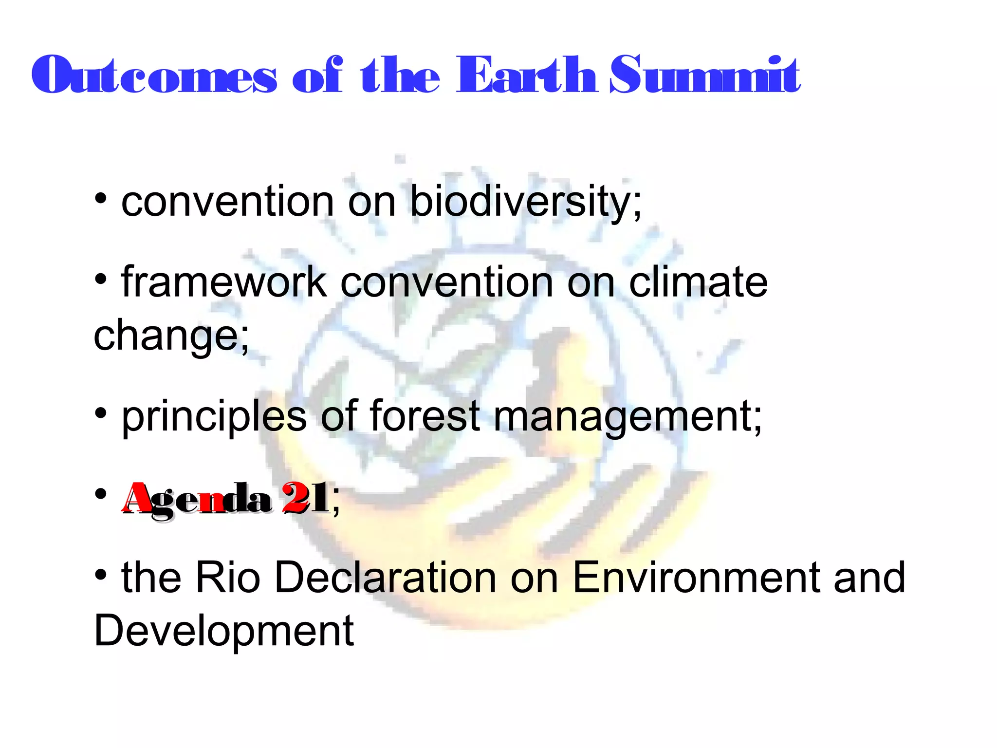 Sustainable development and philippine agenda 21 (Environmental Science ...