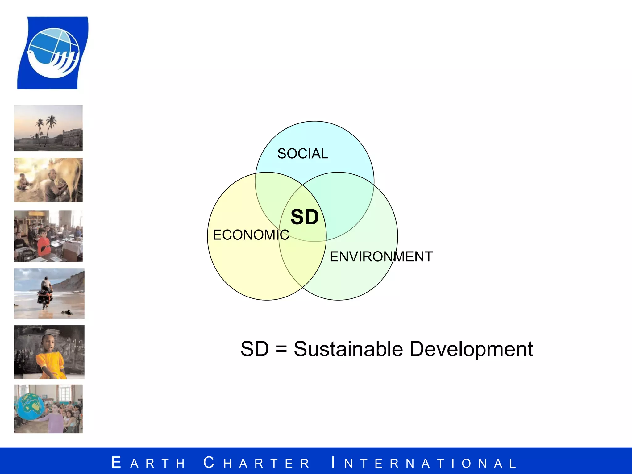 Sustainable development and the Earth Charter | PPT