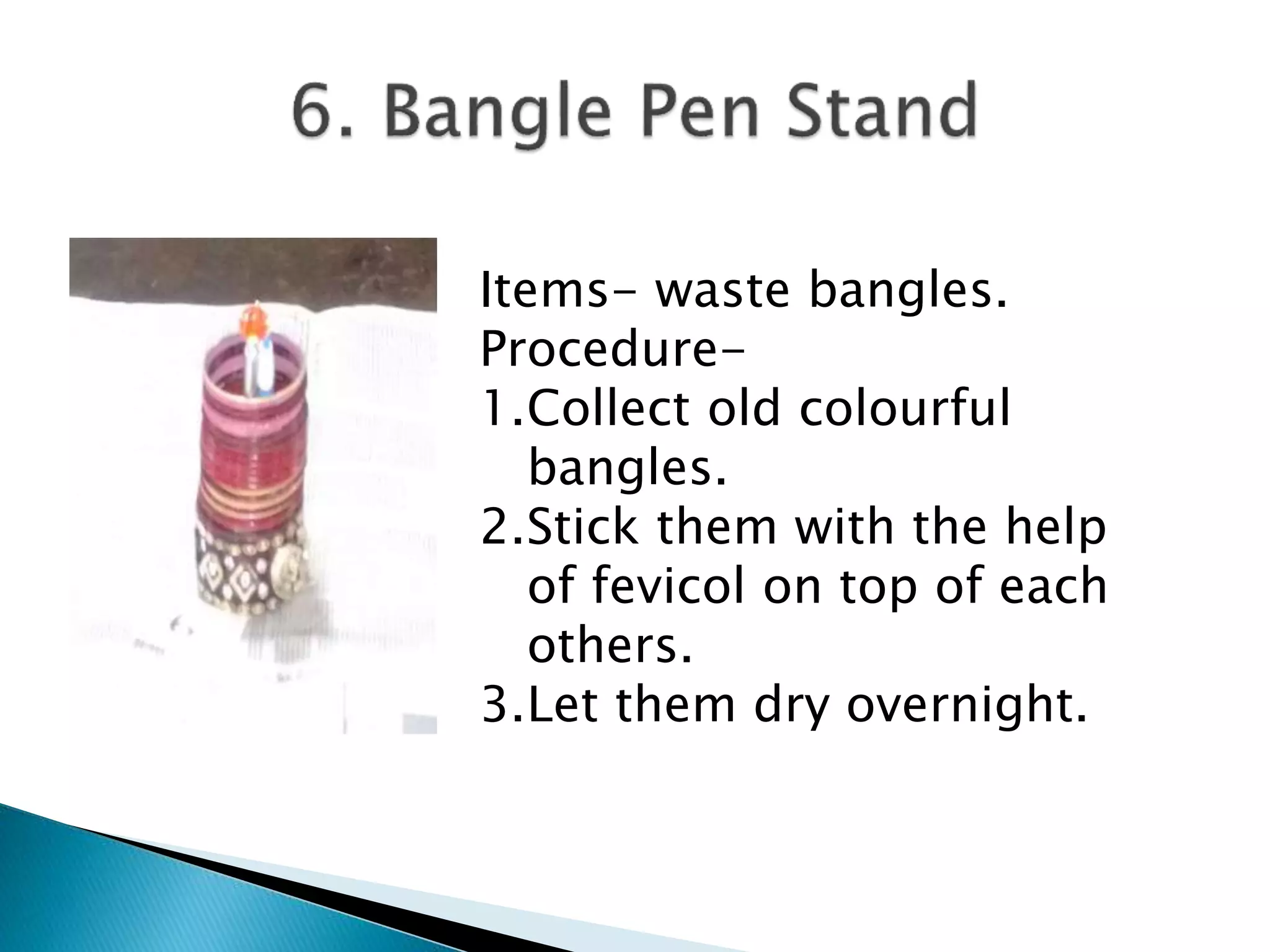 Sustainable development = Best Out Of Waste.ppt