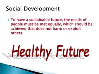 sustainable development & Environmental Impact Assessment | PPT