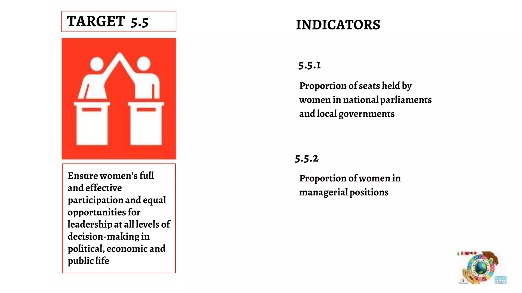 Sustainable Development goal 5 | PPTX