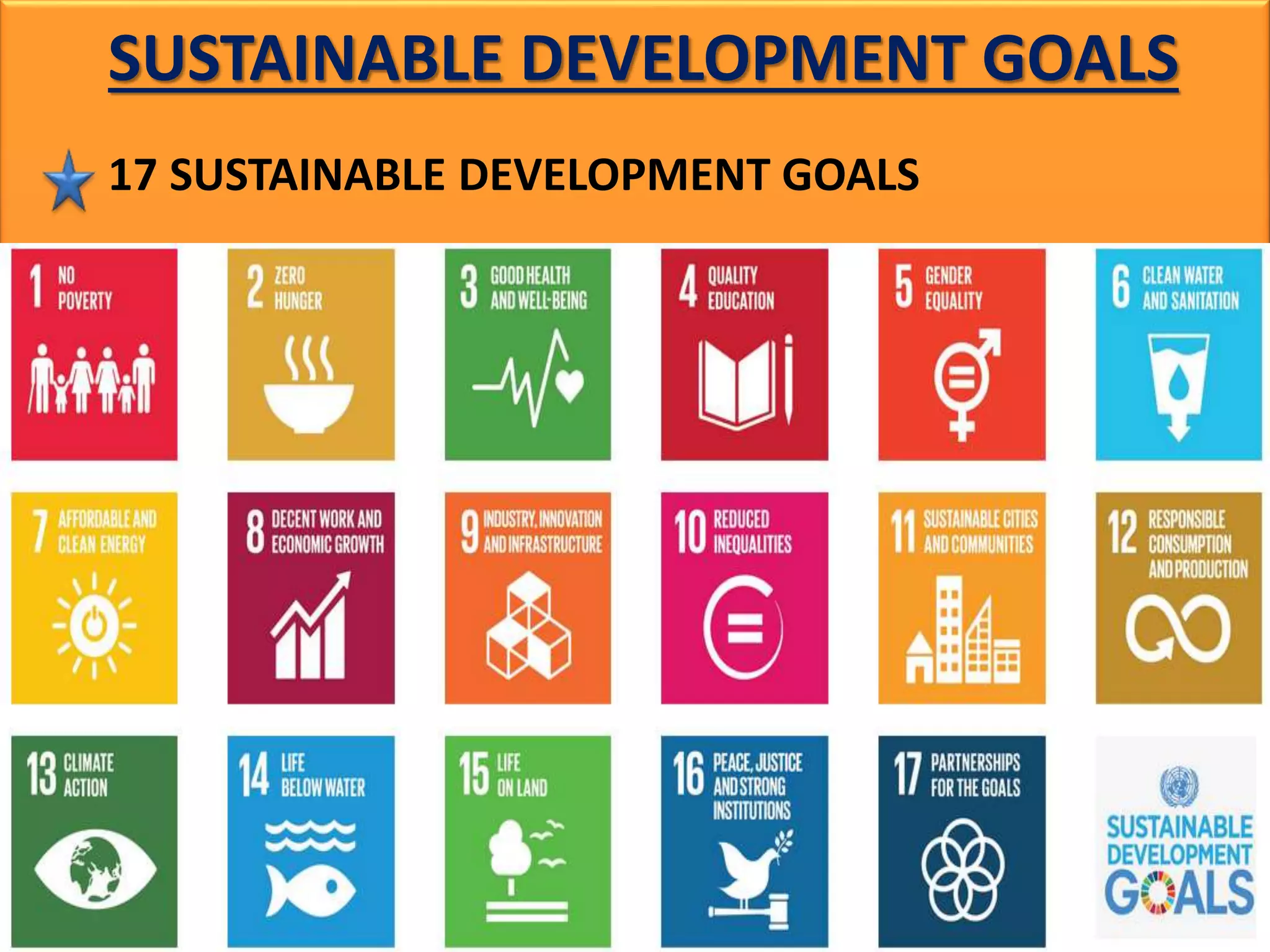 Sustainable development goals | PPTX