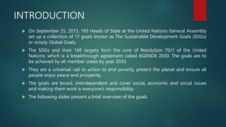 Sustainable Development Goal BY THE UNITED NATION | PPTX | Agriculture ...