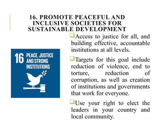 SUSTAINABLE DEVELOPMENT GOALS............................. | PPTX