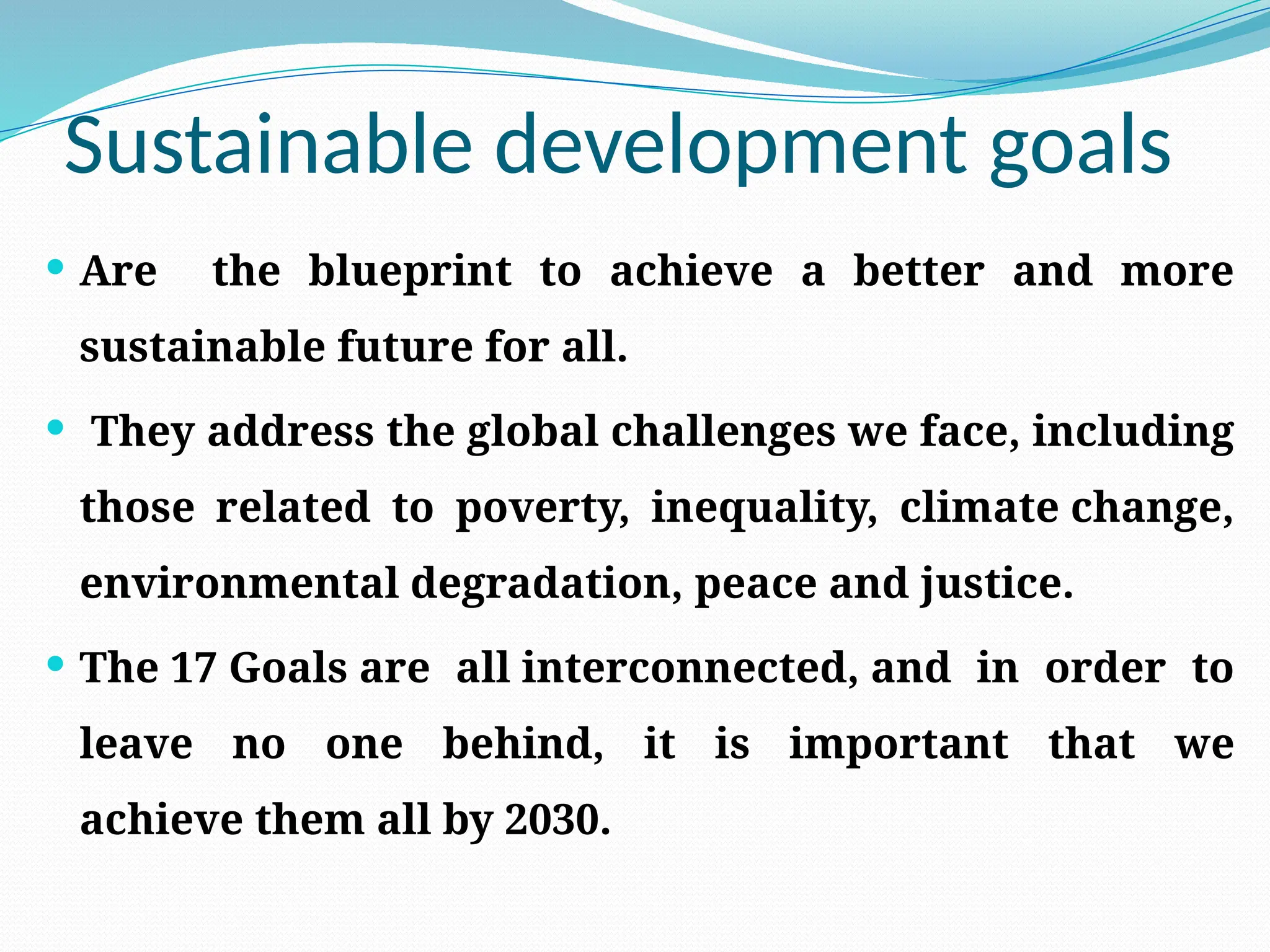 Sustainable development goals in community health nursing | PPTX