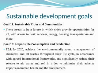 Sustainable development goals in community health nursing | PPTX
