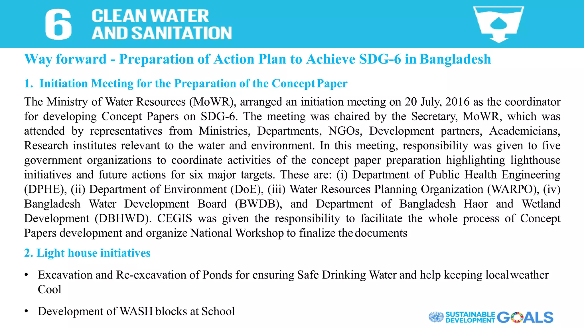 Sustainable development goals (5, 6 & 7) | PDF