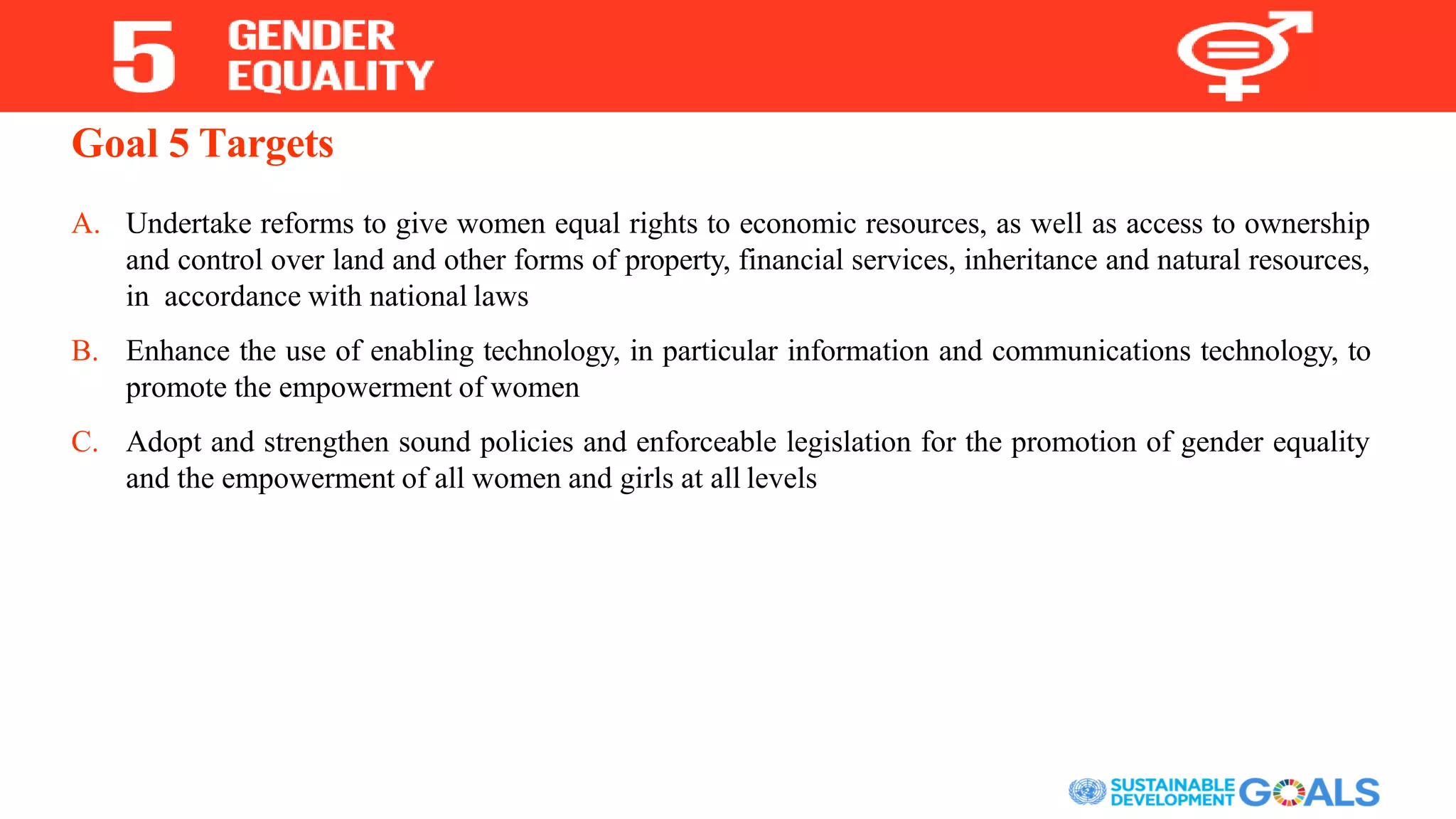 Sustainable development goals (5, 6 & 7) | PDF