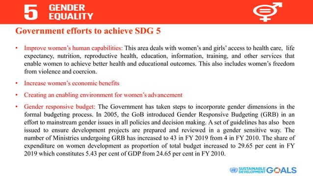 Sustainable development goals (5, 6 & 7) | PPT