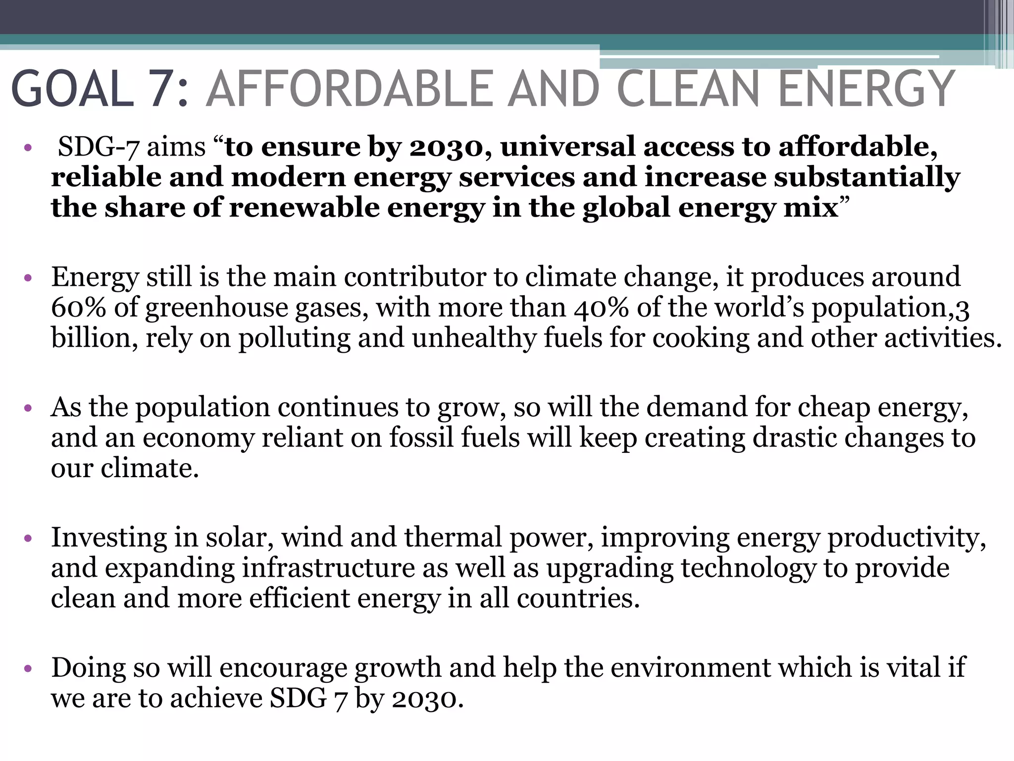 Sustainable development goals b | PPTX