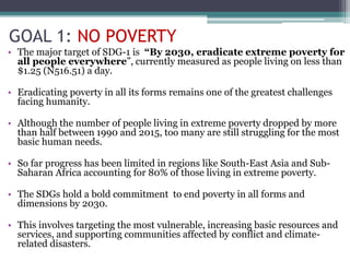 Sustainable development goals b | PPTX