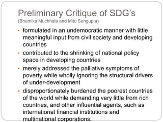 Sustainable development goals | PPTX