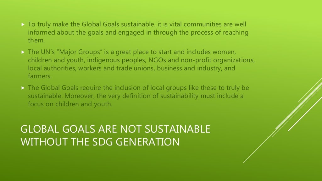 Sustainable Development Goals (SDG) - Conference 2015 with Philippine…