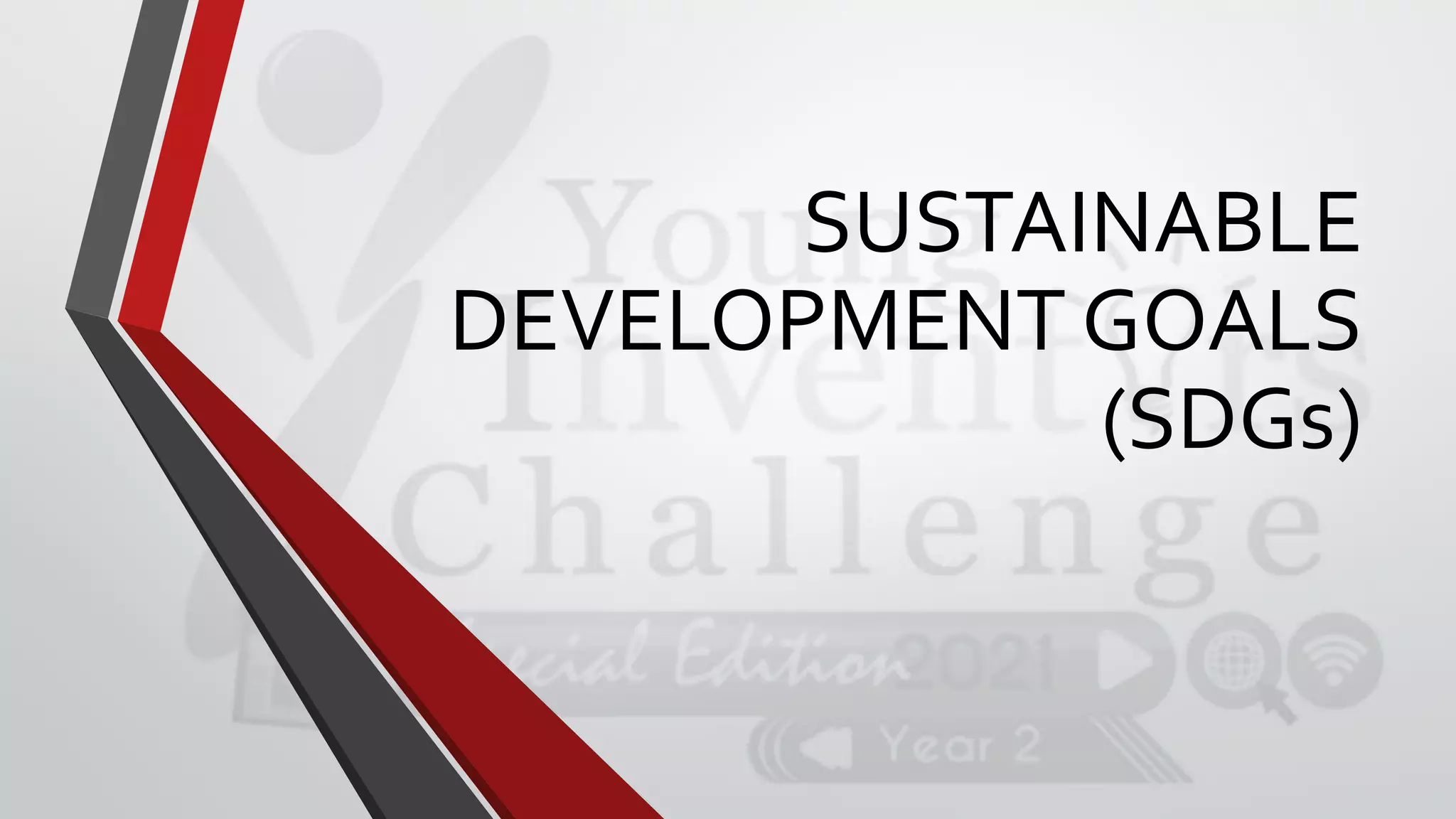 Sustainable Development Goals (SDGs) | PDF