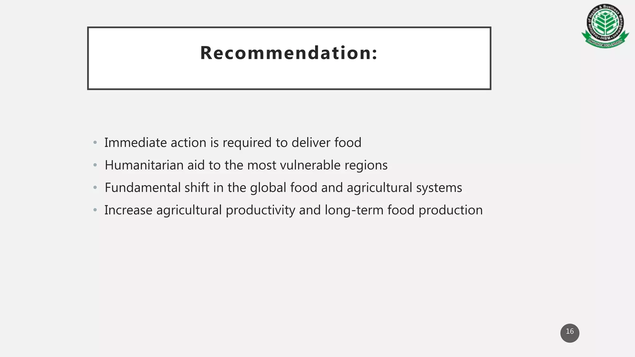 Sustainable Development Goals 2: Zero Hunger | PPTX