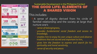 Sustainable Development in the Philippine Context | PPTX