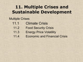 Sustainable development (L 01) | PPT