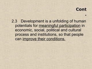 Sustainable development (L 01) | PPT
