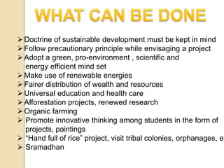 Sustainable development ppt | PPTX