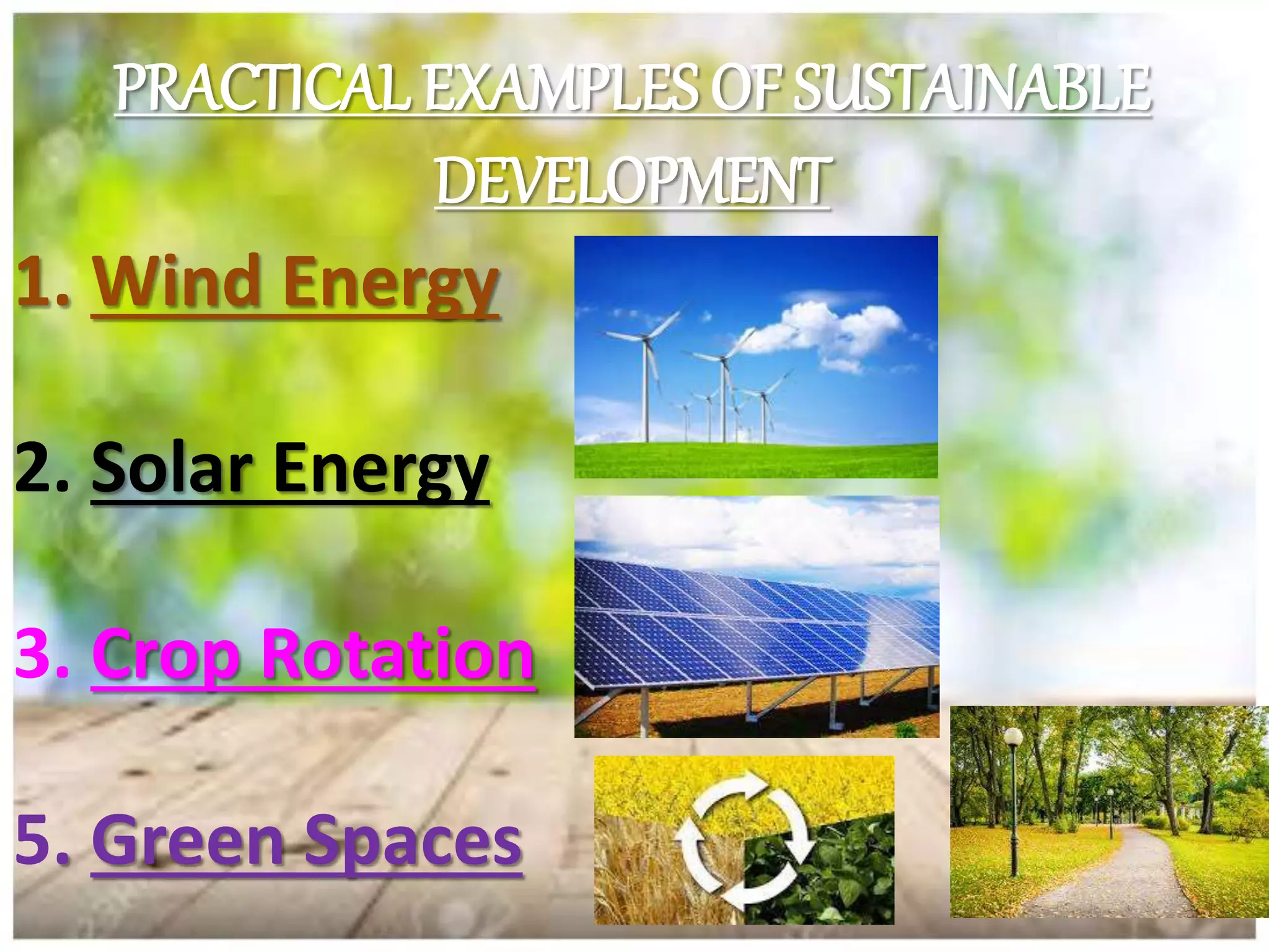 Sustainable development | PPT