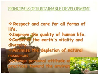 Sustainable development | PPTX