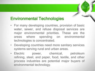 Sustainable development & the role of technology | PPSX