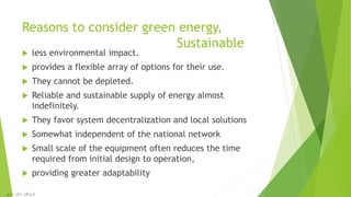 Sustainable development through green energy strategies | PDF