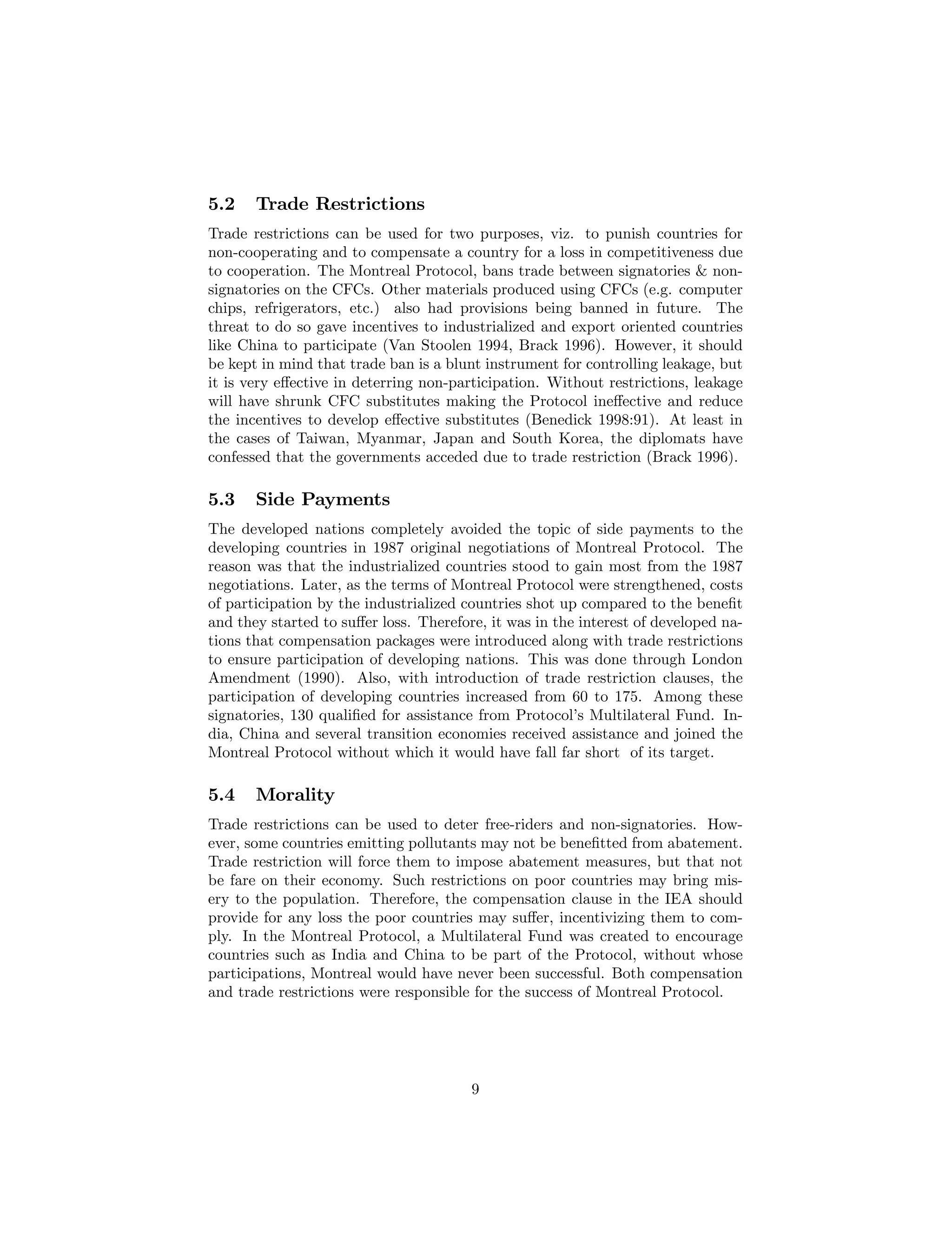 Sustainable development through international cooperation | PDF