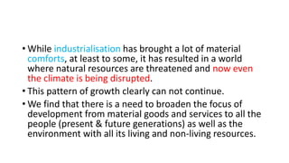 Sustainable development with equity | PPTX