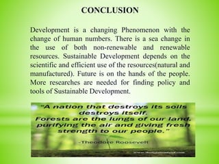 Sustainable develpoment | PPTX