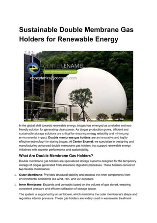 Sustainable Double Membrane Gas Holders for Renewable Energy.docx