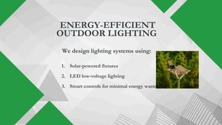 Sustainable & Eco-Friendly Outdoor Living Designs | PDF