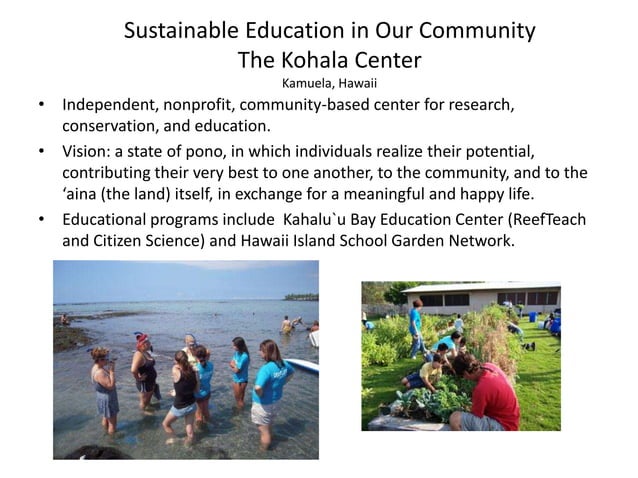Sustainable Education | PPTX