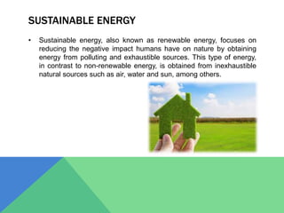 Sustainable Energy | PPT