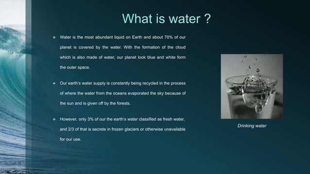 Sustainable energy water scarcity | PPT
