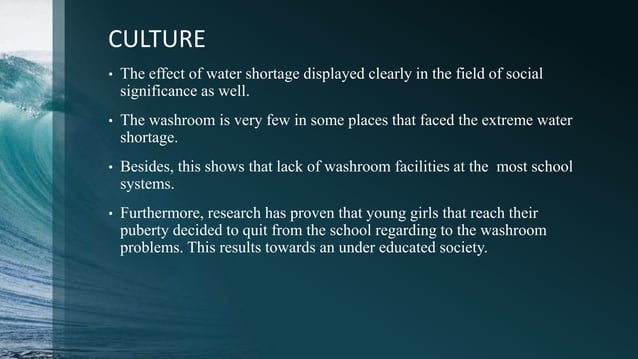Sustainable energy water scarcity | PPT