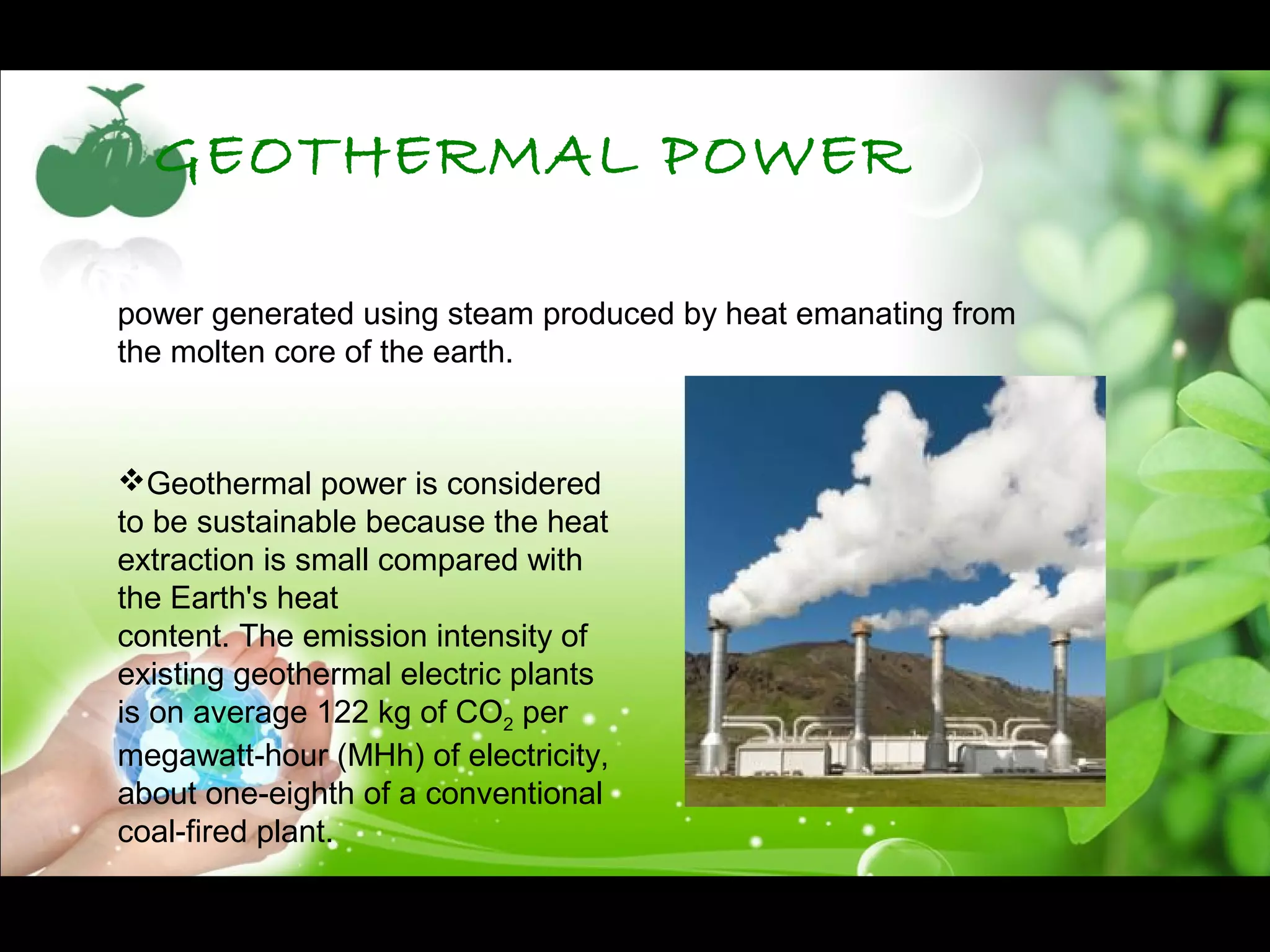 Sustainable energy ppt | PPT
