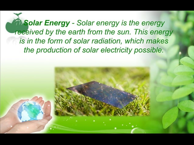 Sustainable energy ppt | PPT | Power and Energy Industry | Industries