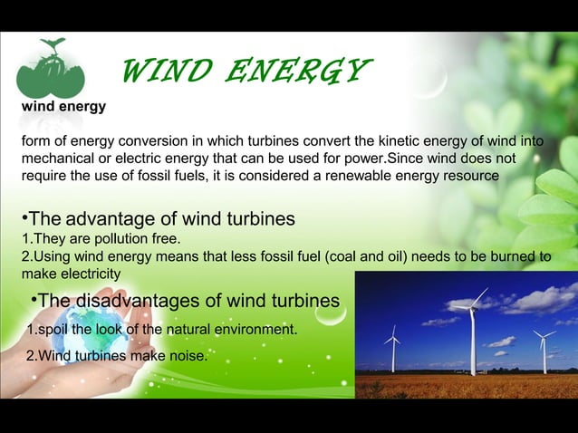 Sustainable energy ppt | PPT | Power and Energy Industry | Industries