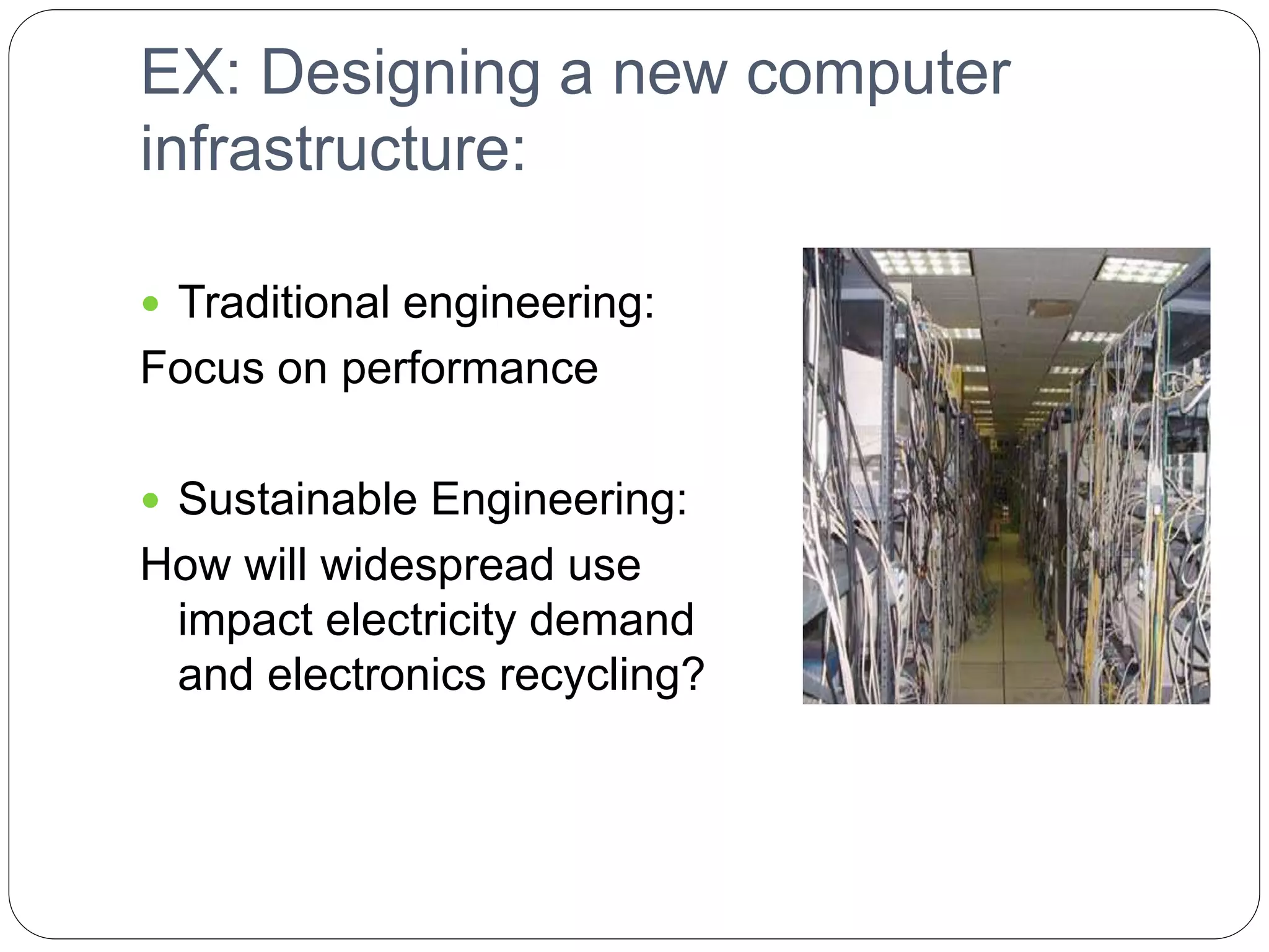 Sustainable engineering | PPTX