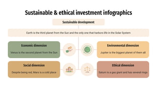Sustainable & ethical investment infographics by eshaan | PPT