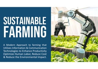 Sustainable Farming | PDF
