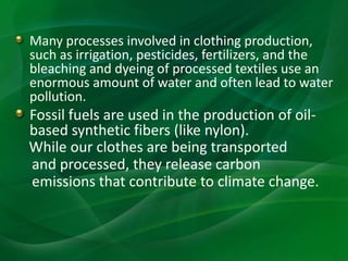 Sustainable Fashion | PPTX