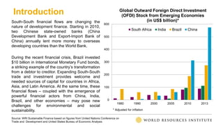 Chinese Development Finance Update | PPTX