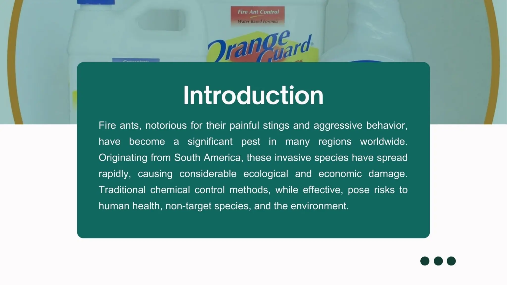 Sustainable Fire Ant Control: A Natural Perspective.ppt