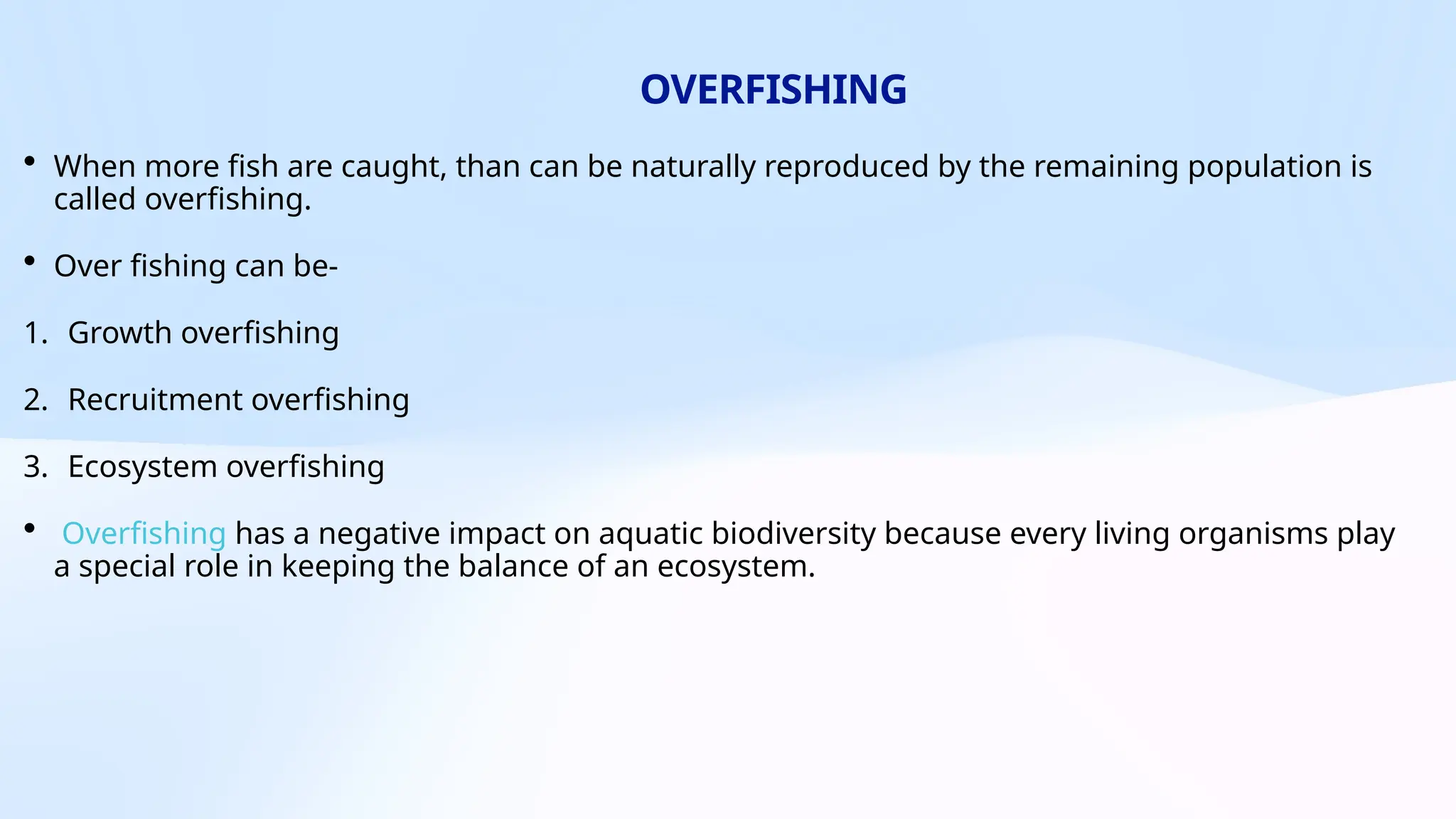 SUSTAINABLE FISHERIES MANAGEMENT anika namdeo | PPTX