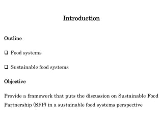 Sustainable Food Systems | PPTX