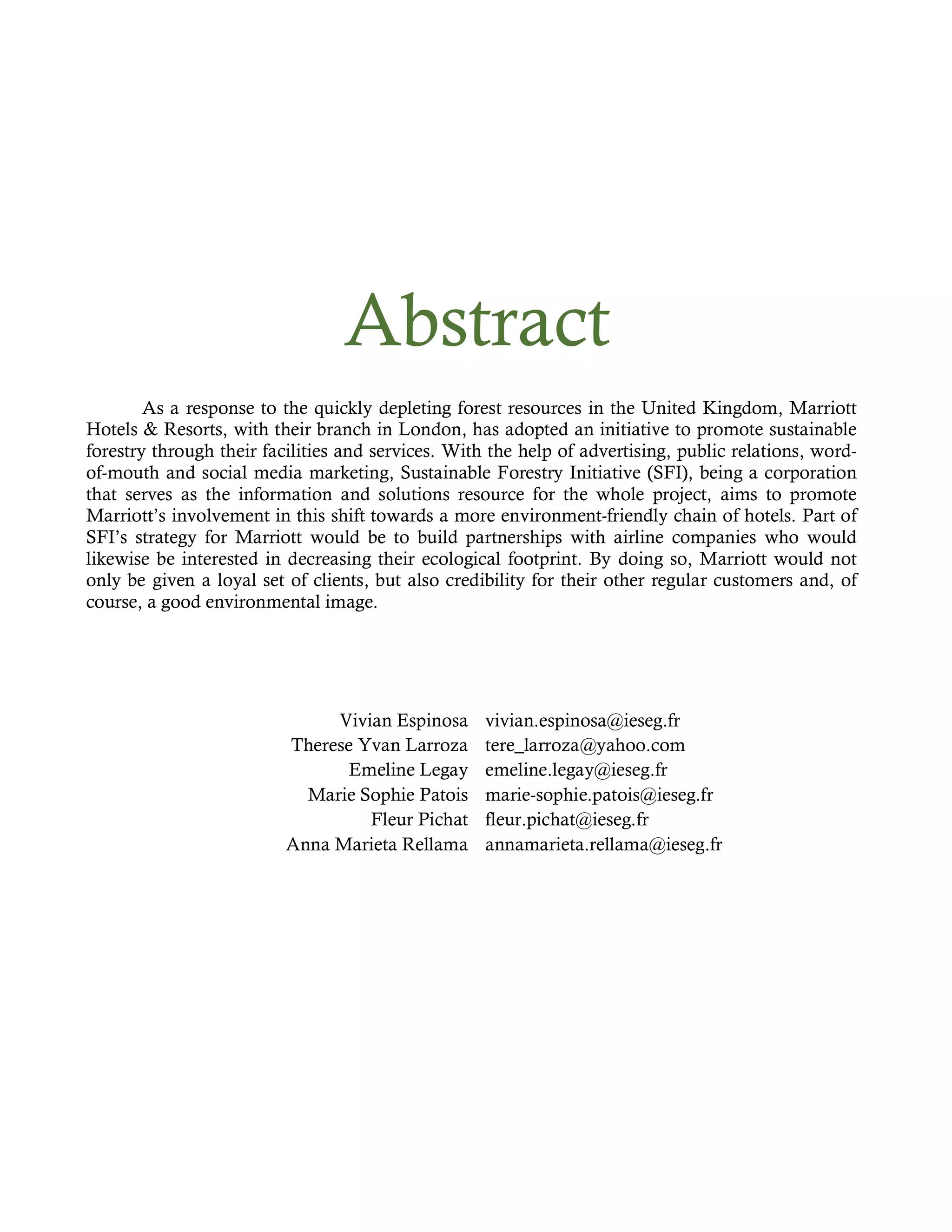 Sustainable Forestry | PDF