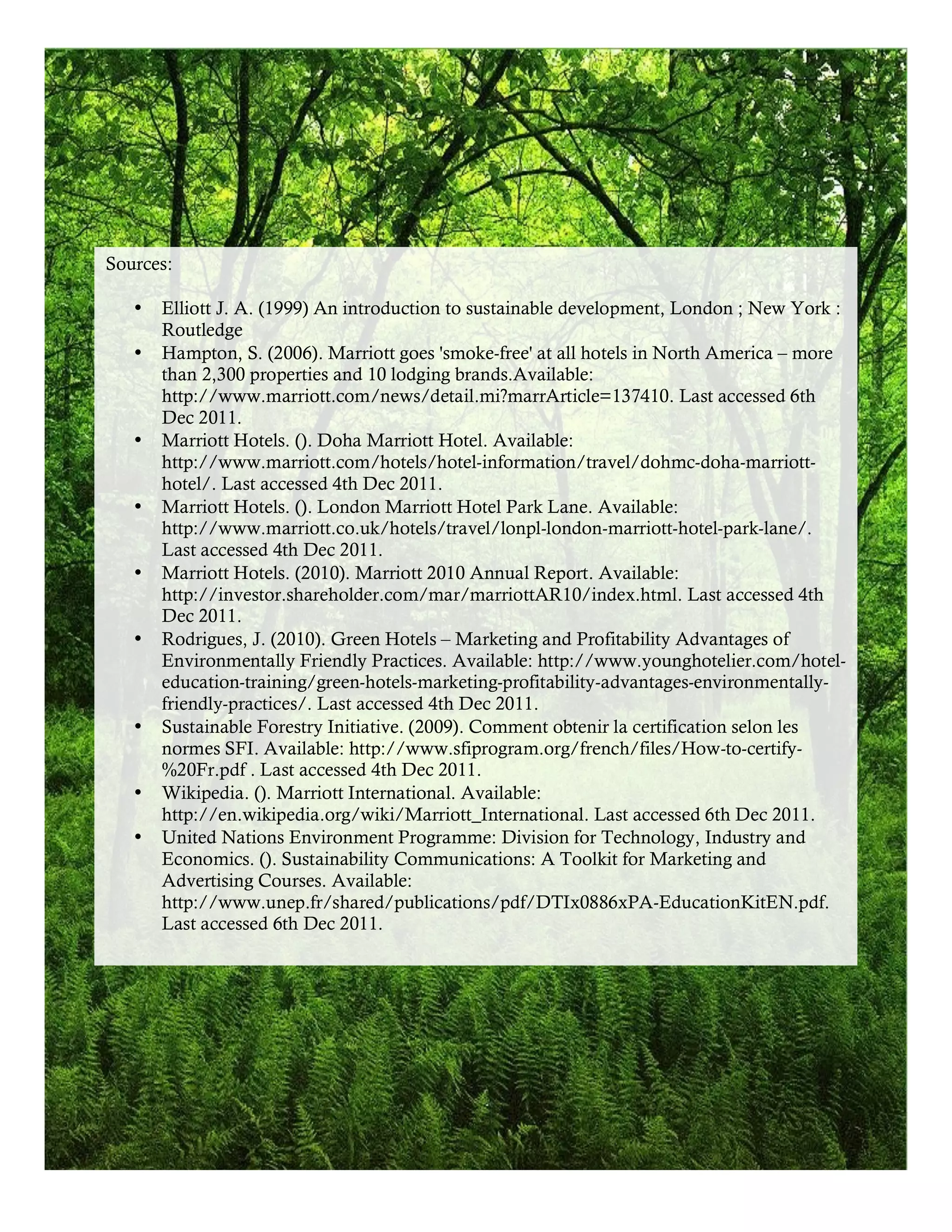 Sustainable Forestry | PDF